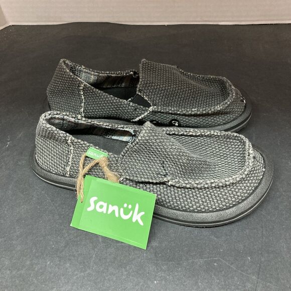 Sanuk | Shoes | Sanuk Unisex Boys Girls Size 3 Vagabond Loafer Youth ...
